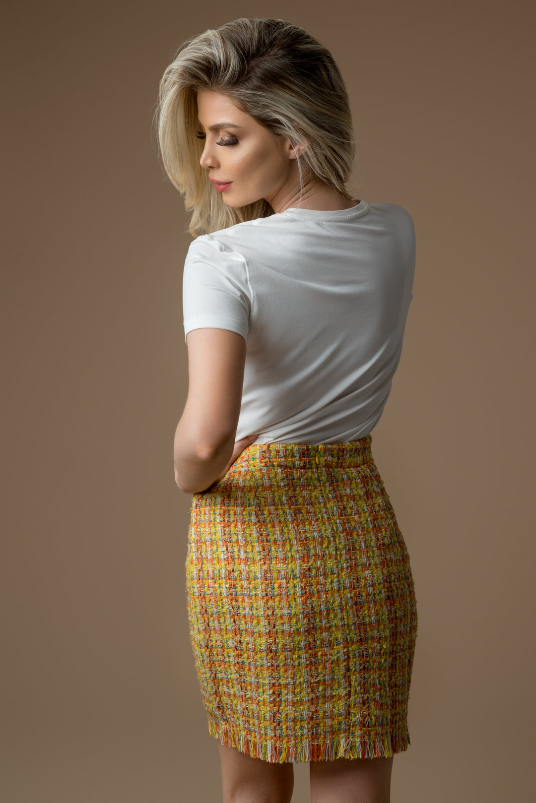 Summer Tweed-Set (Rock mit T-Shirt) – Tweedheart